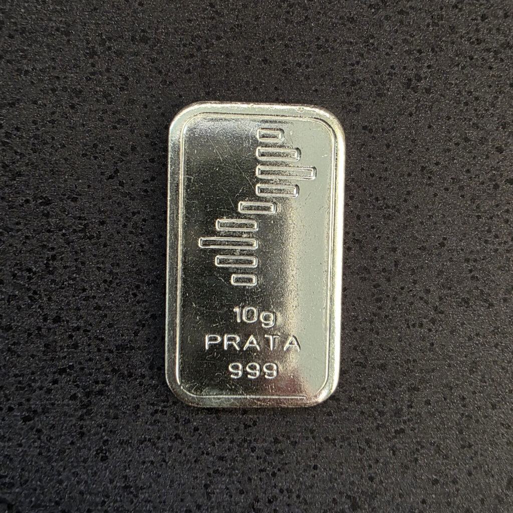 BDM – Lâmina de 10g de Prata 99,9% - Prata BDM